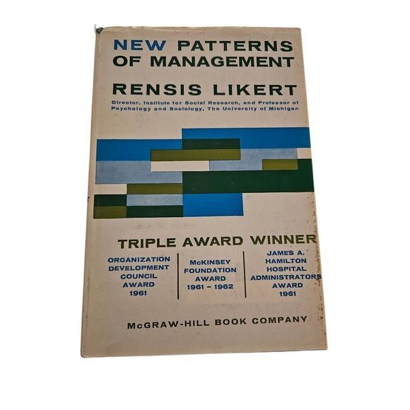 McGraw-Hill | Accents | Newpatterns Of Management By Rensis Likert ...